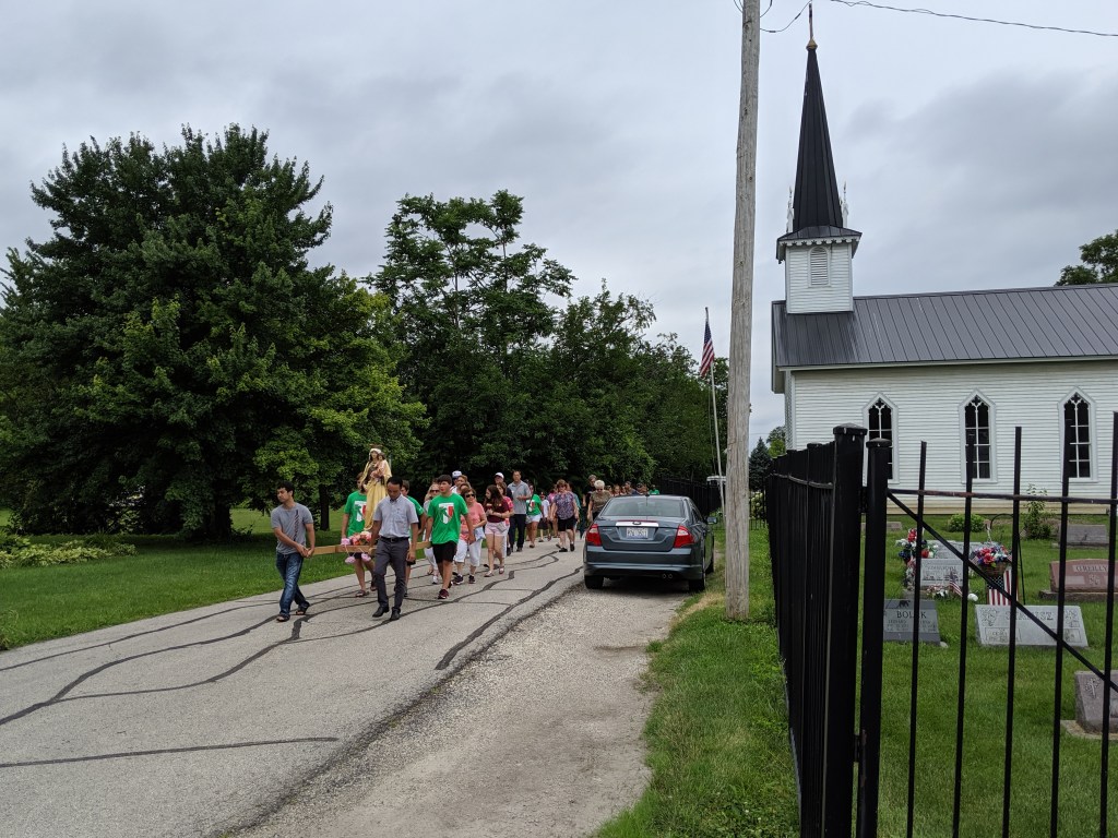 St. Mary Participates in Our Lady of Mount Carmel Procession – The ...