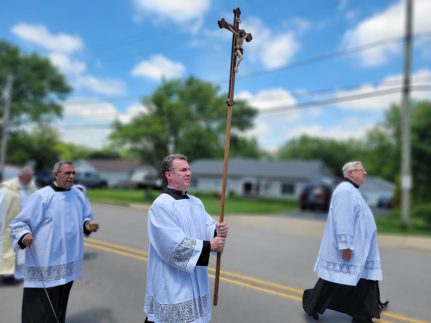 St. Mary Shares Jesus with Mokena in Ninth Corpus Christi Procession ...